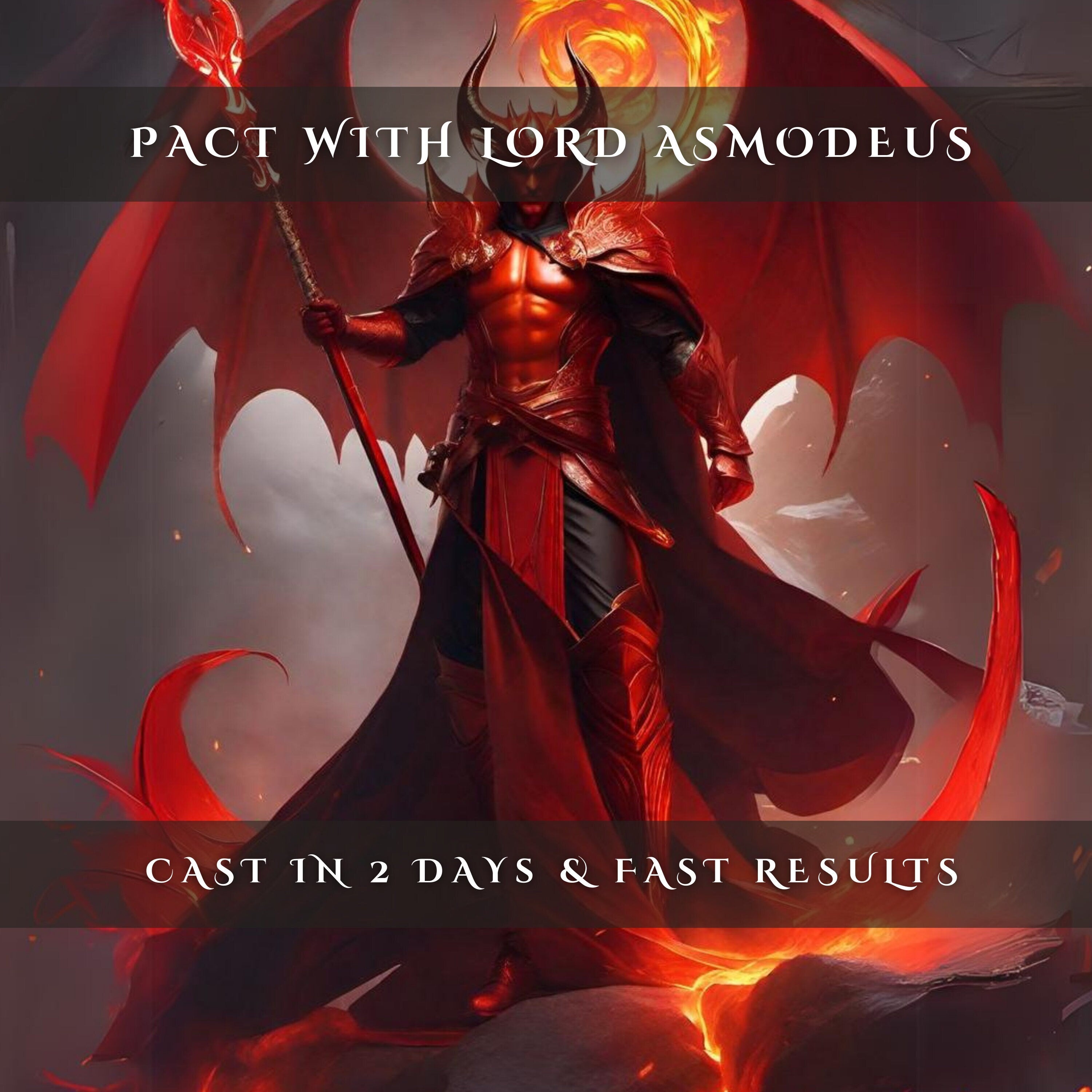 Lord Asmodeus Destroyer Demonic Pact – Madame Red Witch